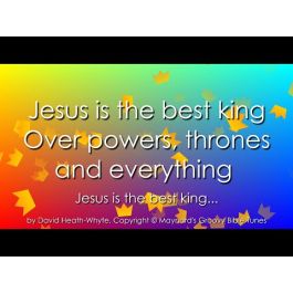 "Jesus is the best king" Video File - Full Track